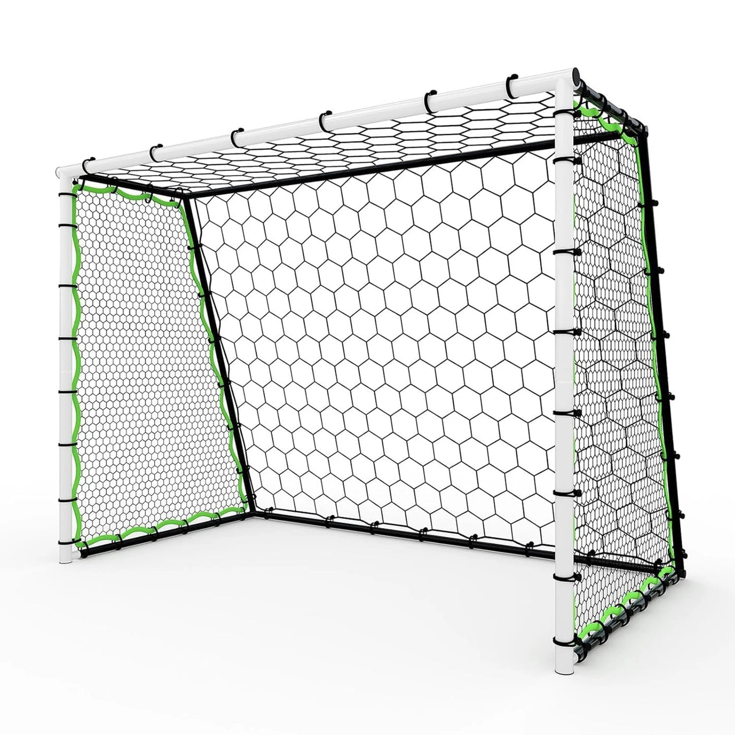 7x5 Foot 3 In 1 Soccer Rebounder Net With Steel Frame For Passing Ball ...